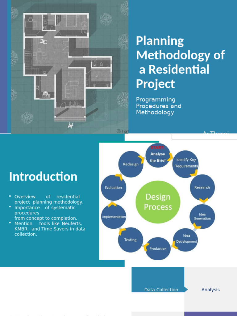 Planning Methodology of A Residential Project | PDF