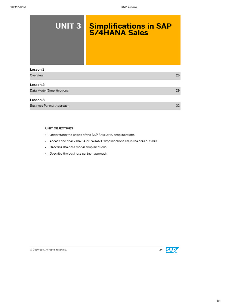 S4Hana Simplifications | PDF | Computing | Business