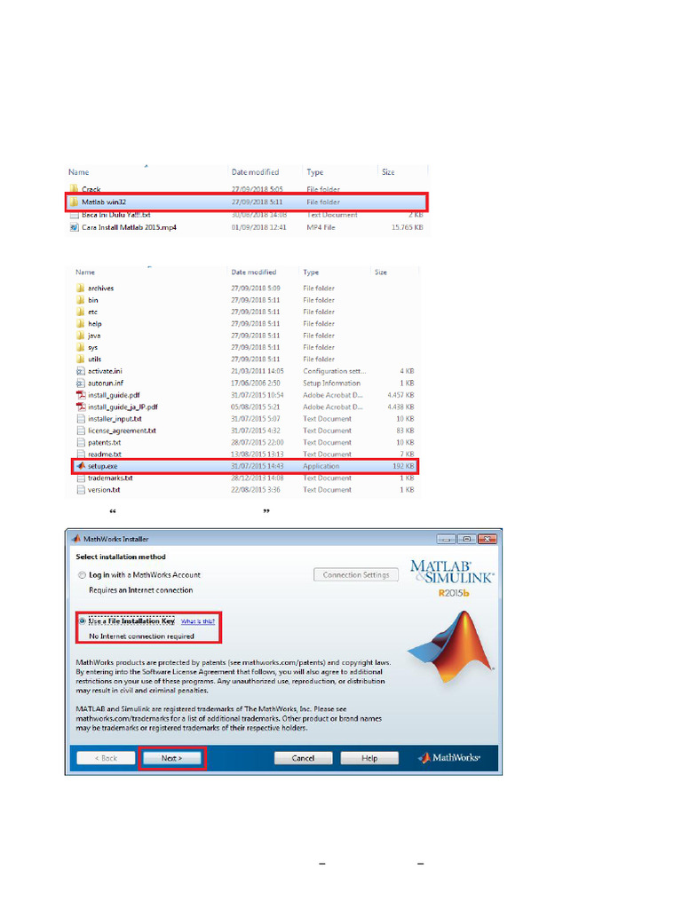 PANDUAN PENGINSTALAN MATLAB 2015 | PDF
