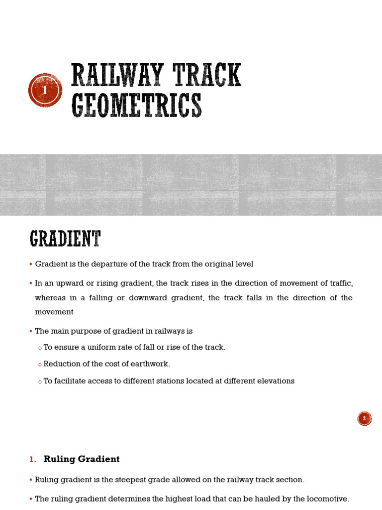 RAILWAY ENGINEERING - Part3 | PDF