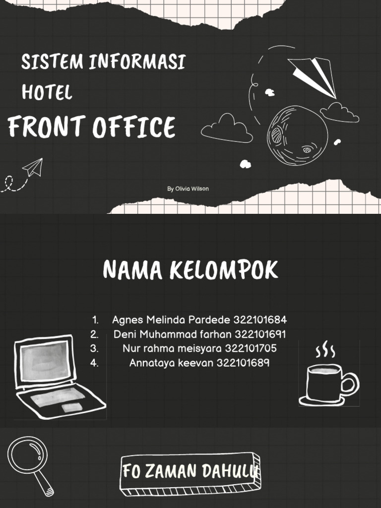 Sistem Informasi Hotel FO | PDF