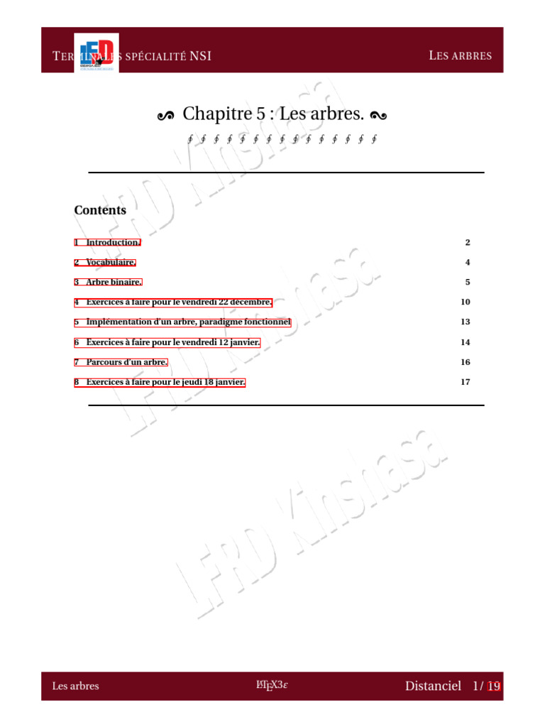 NSI Arbre | PDF