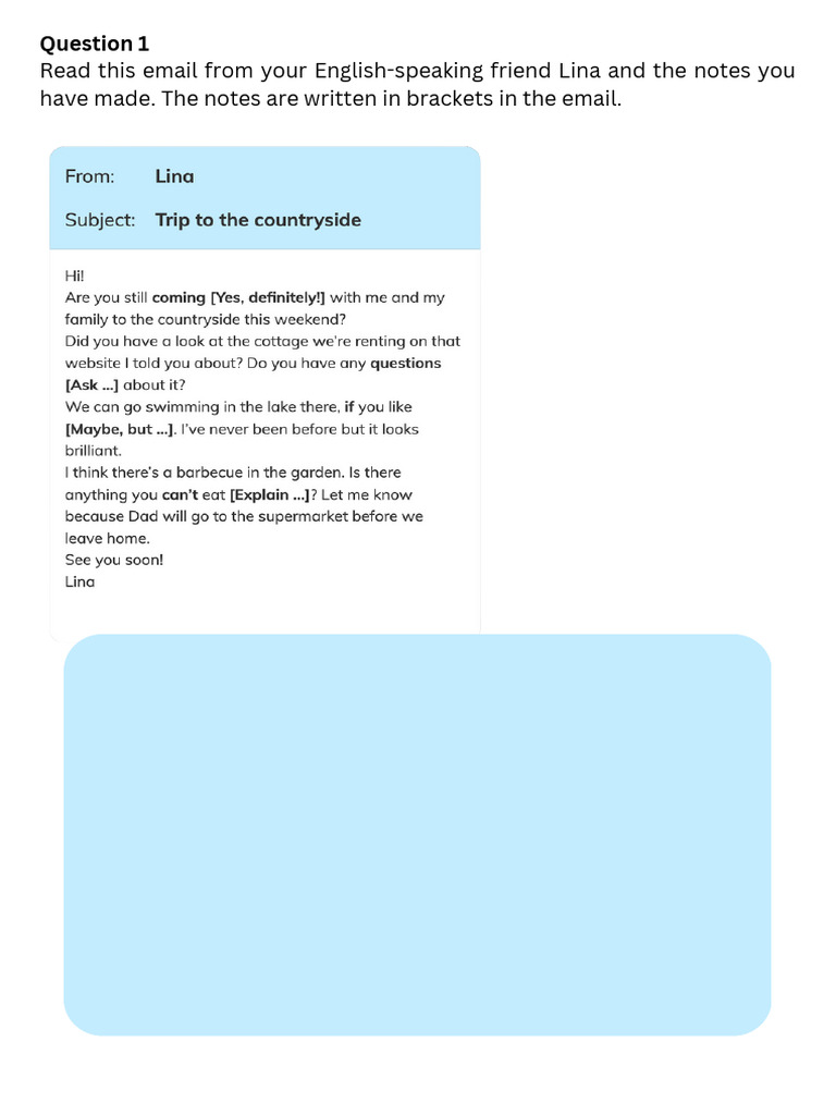 Cambridge Writing 1 | PDF