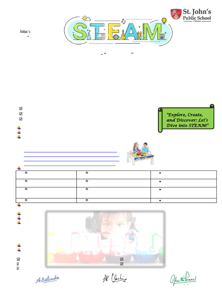 Learning Objective:: "Explore, Create, and Discover: Let's Dive Into ...