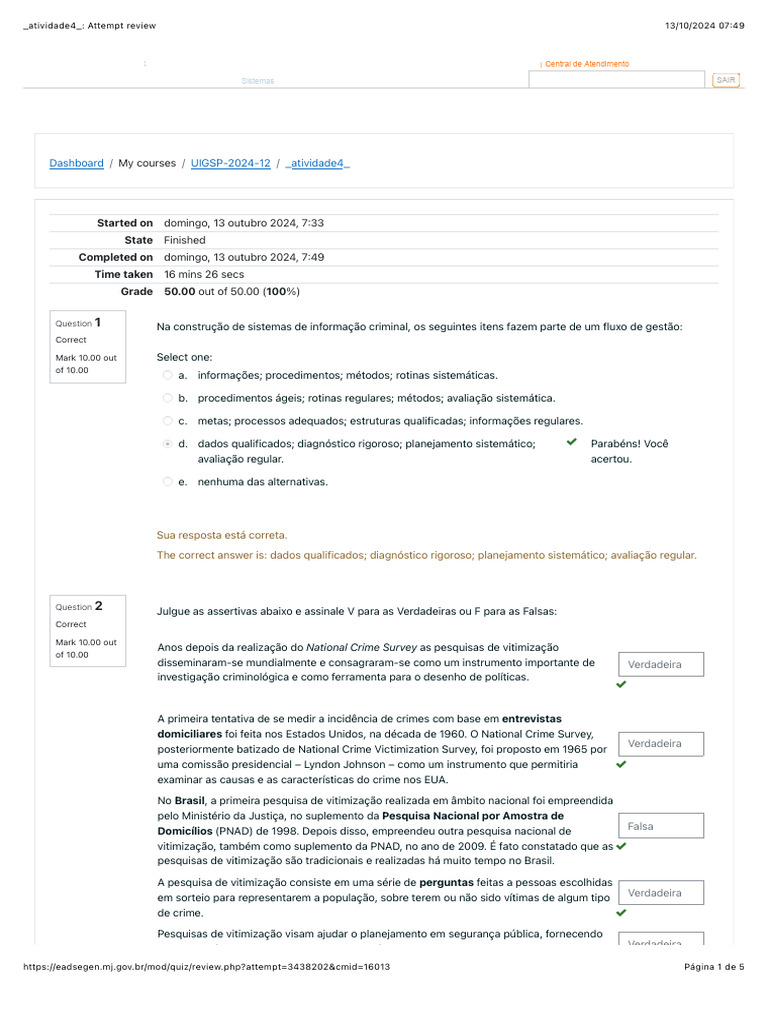 _atividade4_: Attempt review | PDF