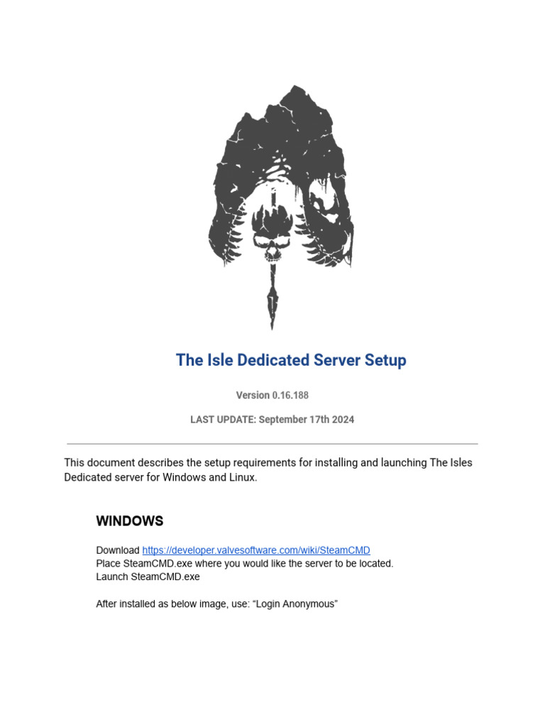 Creating a Dedicated Server | PDF