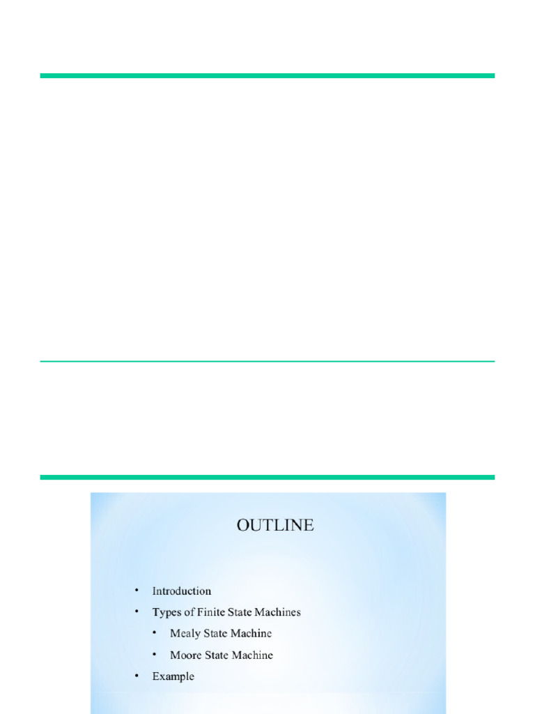 Finite State Machine | PDF