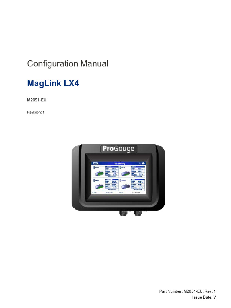 M2051-EU MagLink LX4 Configuration - r1 | PDF