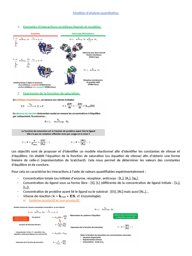 Modèles D'analyse Quantitative. | PDF