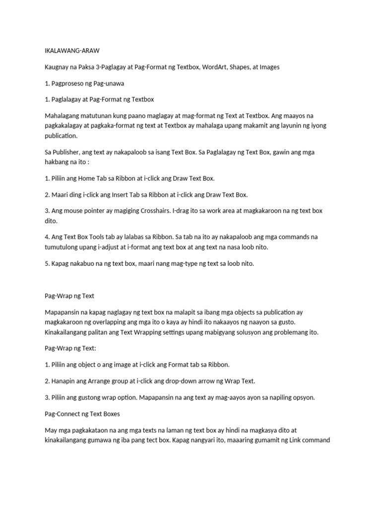 Ikalawang Araw | PDF