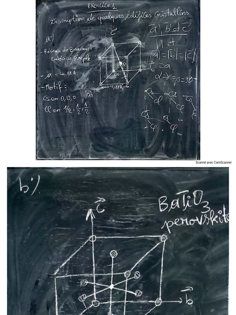 TD Corrigé Physique Du Solide | PDF