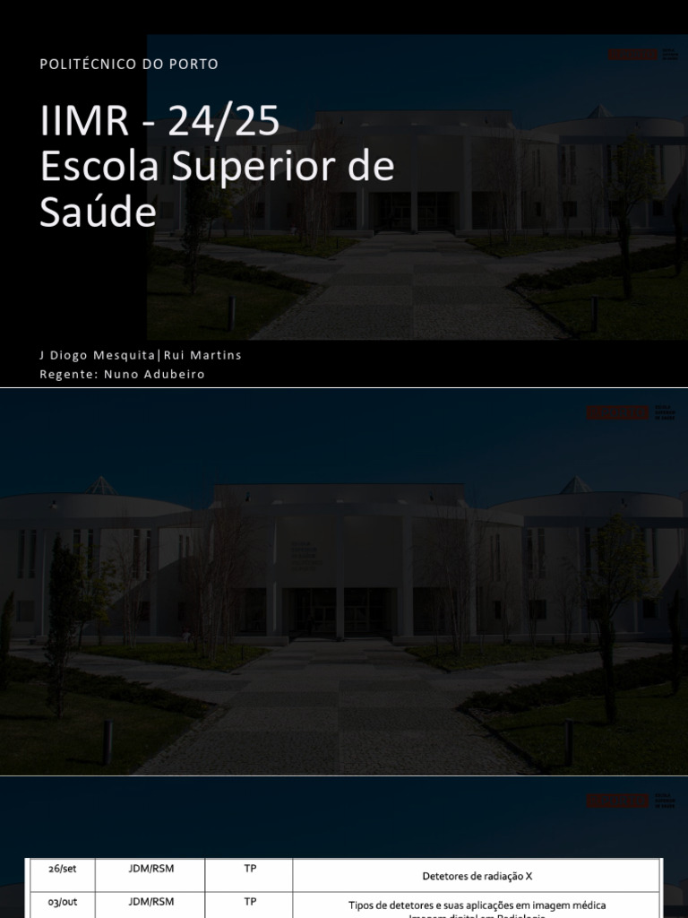 IIMR - TP - Aula 1 | PDF