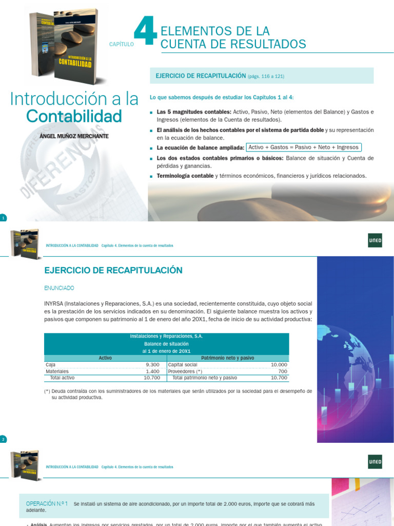 Capítulo 4. Ejercicio de Recapitulación | PDF