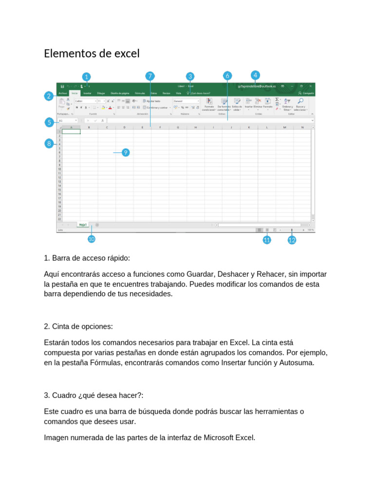 Elementos de Excel | PDF