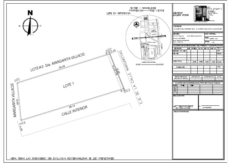 Lote#1 Margarira V Wilian F-Model | PDF