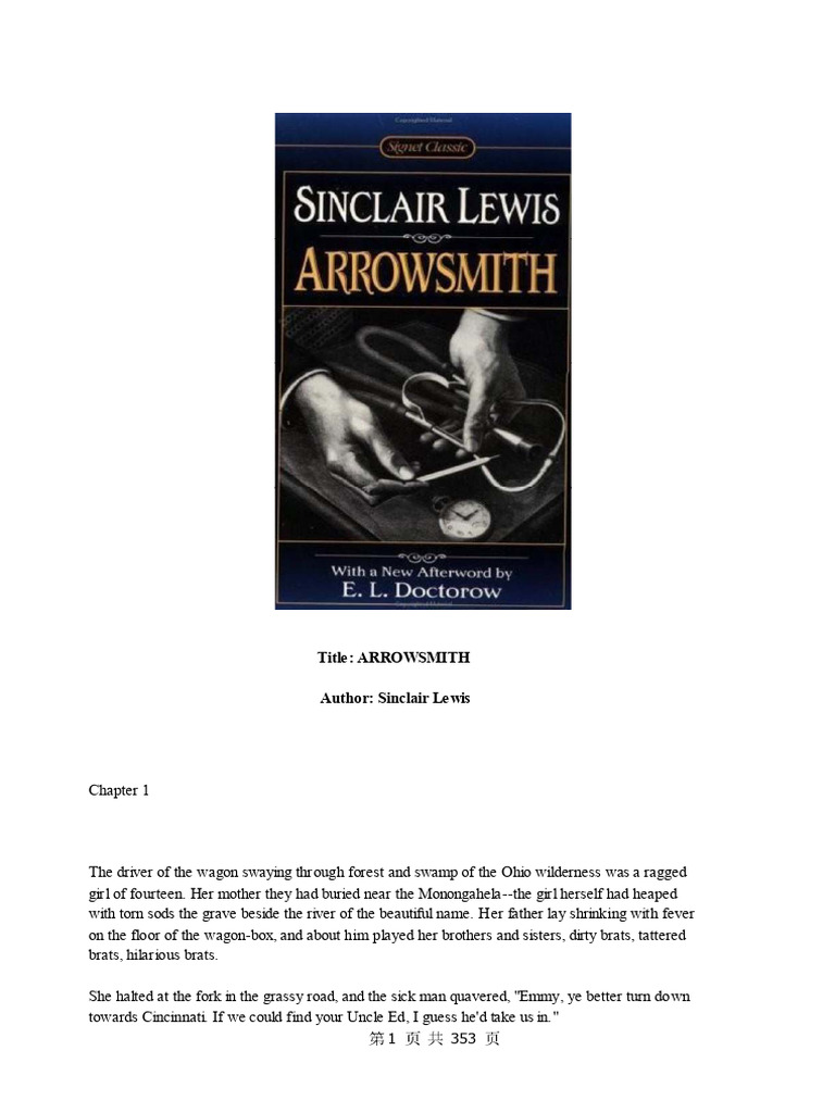 Arrowsmith | PDF