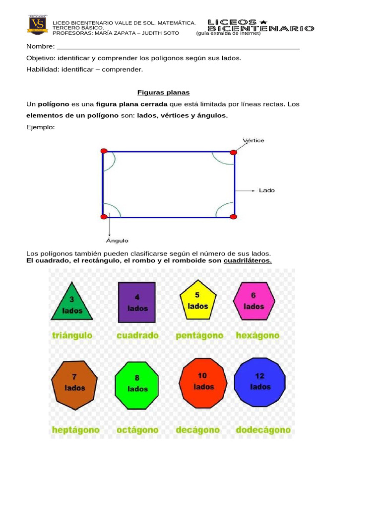 Octubre 08 FIGURAS PLANAS | PDF