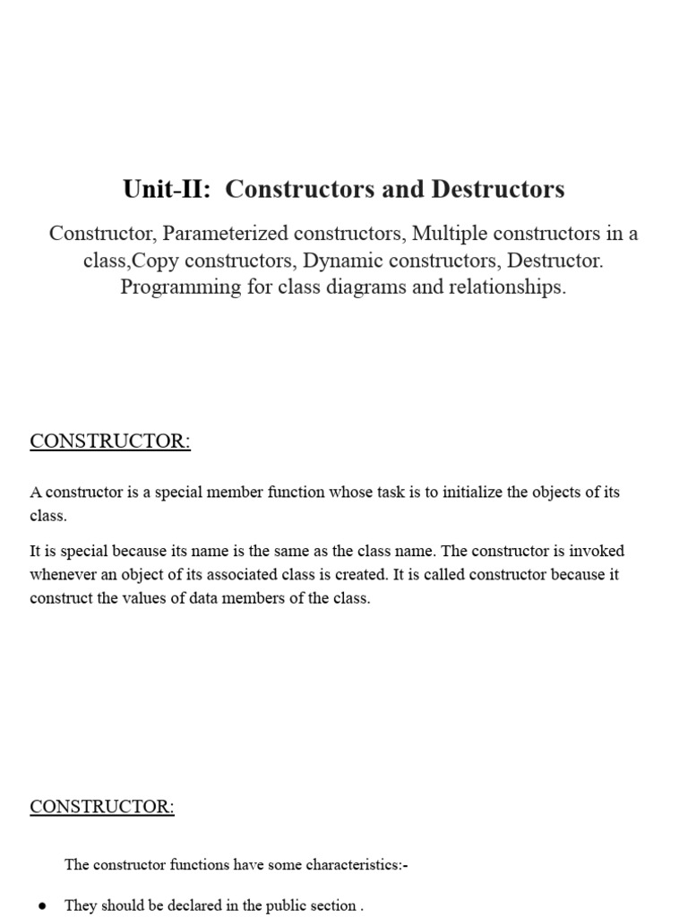 Unit 2 | PDF