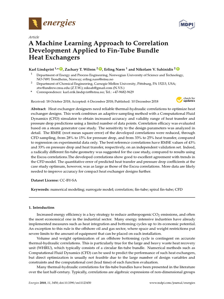 A Machine Learning Approach To Correlation Develop | PDF | Mathematical ...