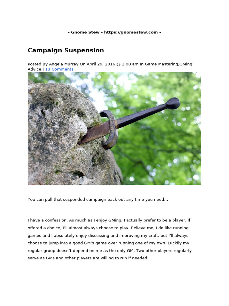 Gnome Stew Campaign Suspension Pdf 9922