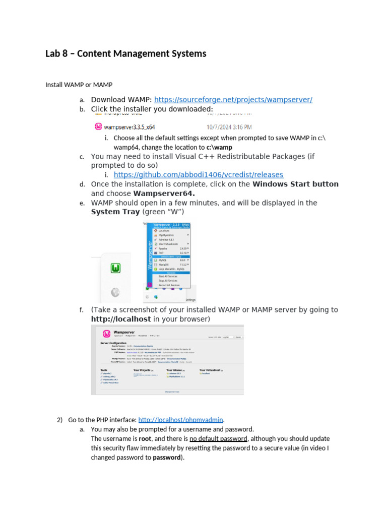 Chapter-8 Lab (Answer File) | PDF