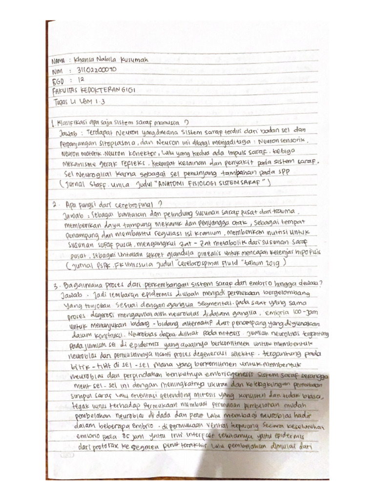 LEARNING ISSUE MODUL 1.3 | PDF