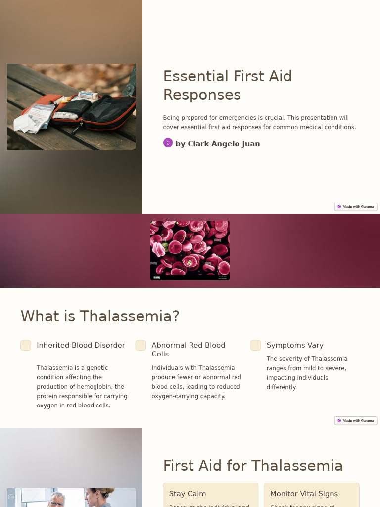 Essential First Aid Responses | PDF