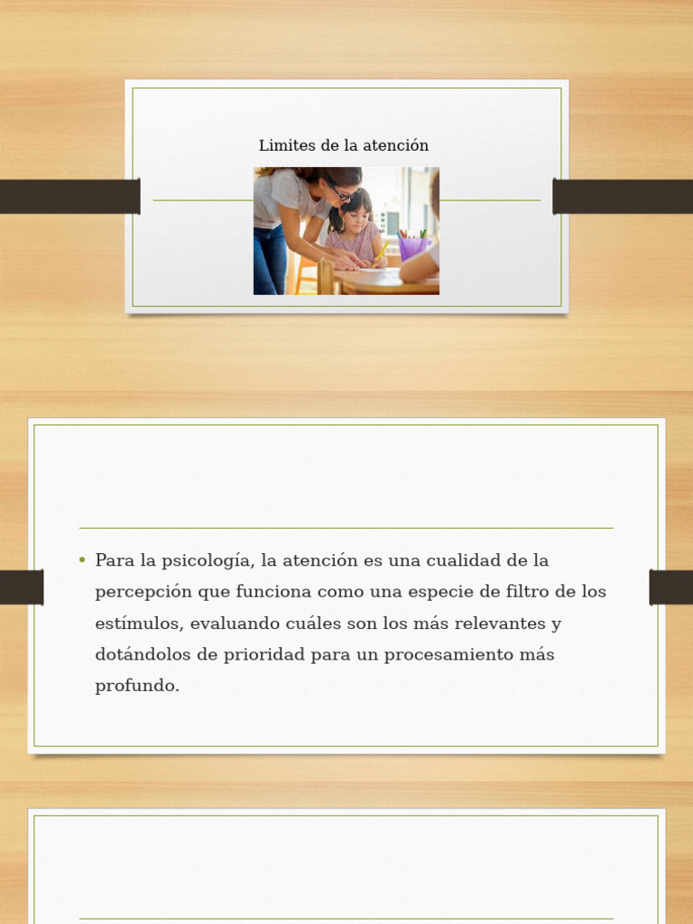 Caracteristicas de La Atencion | PDF | Atención | Relaciones personales ...