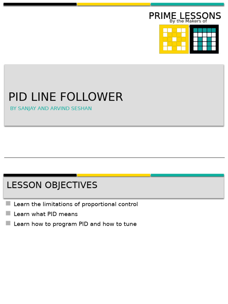Pid Line Follower | PDF