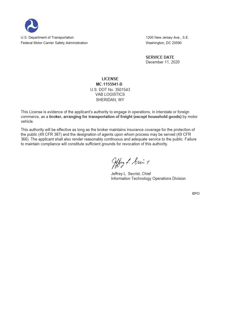 Customer Packet | PDF
