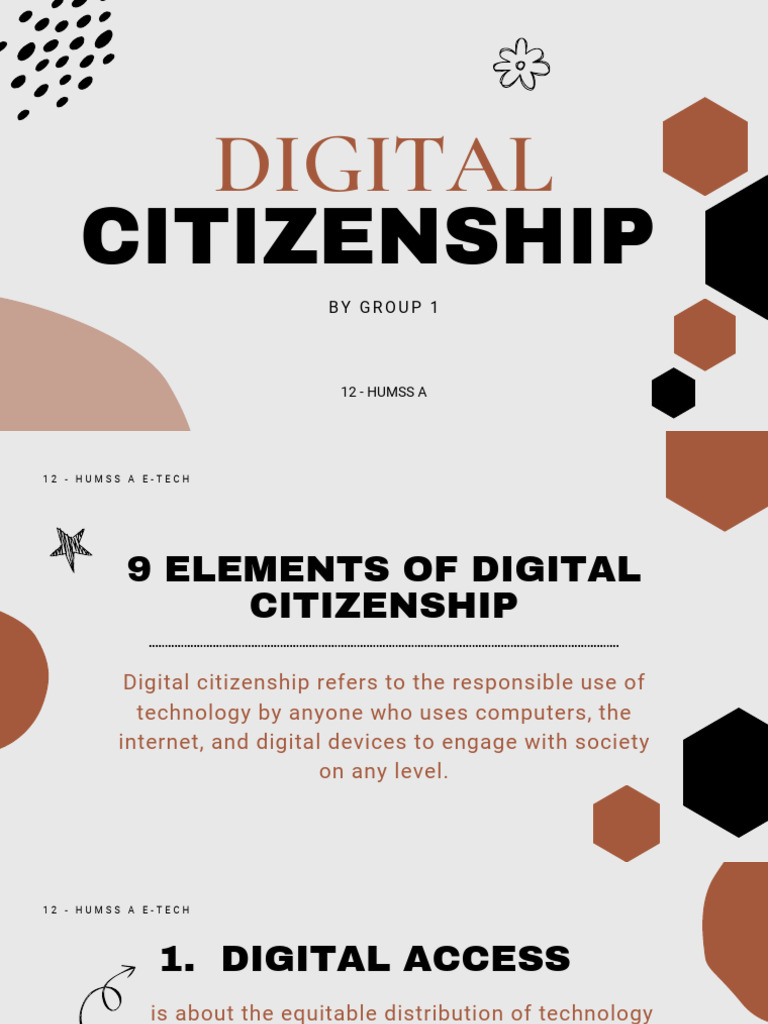 Digital citizenship | PDF