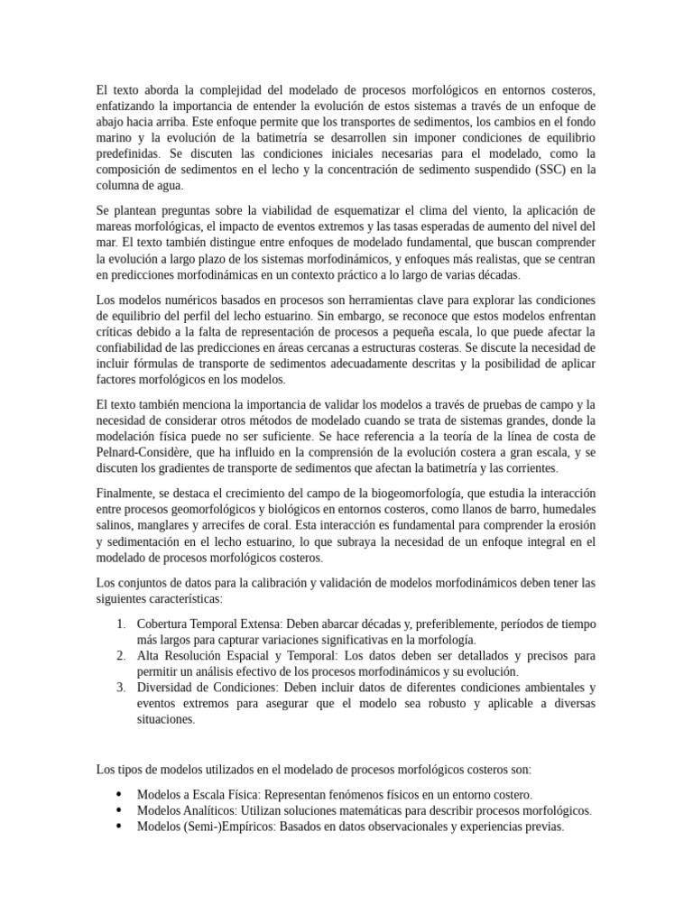 Resumen Procesos Morfológicos | PDF