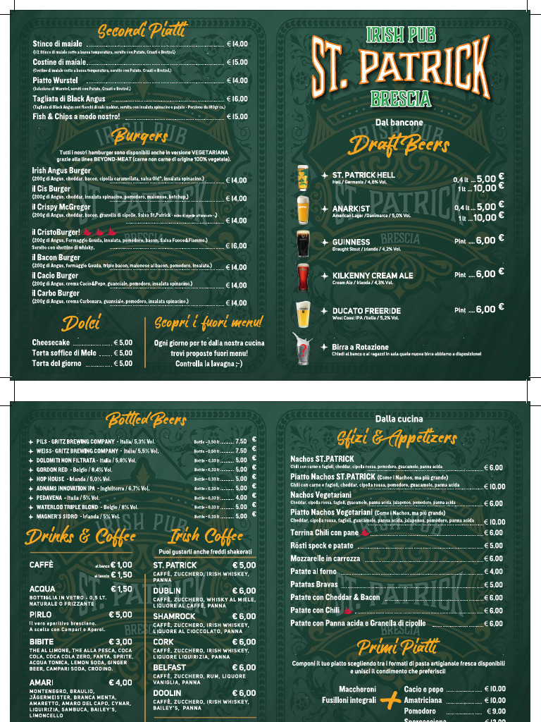Menu 2024 | PDF