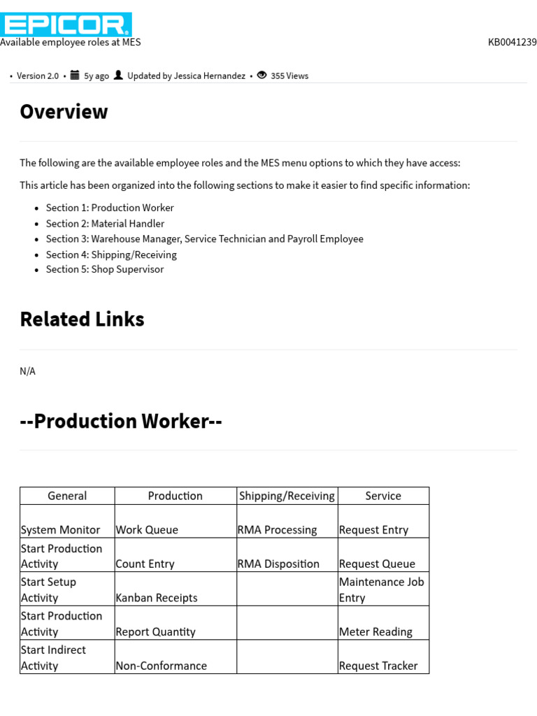 EpicCare Knowledge Article - EpicCare | PDF