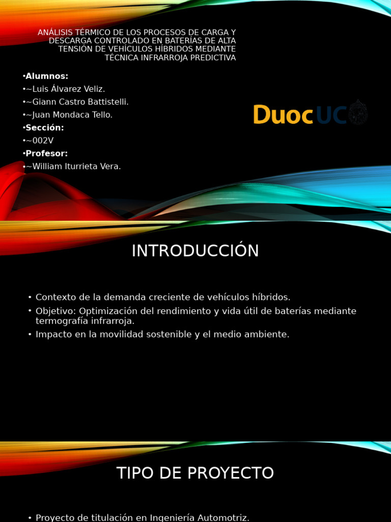 Resumen Proyecto Presentacion | PDF