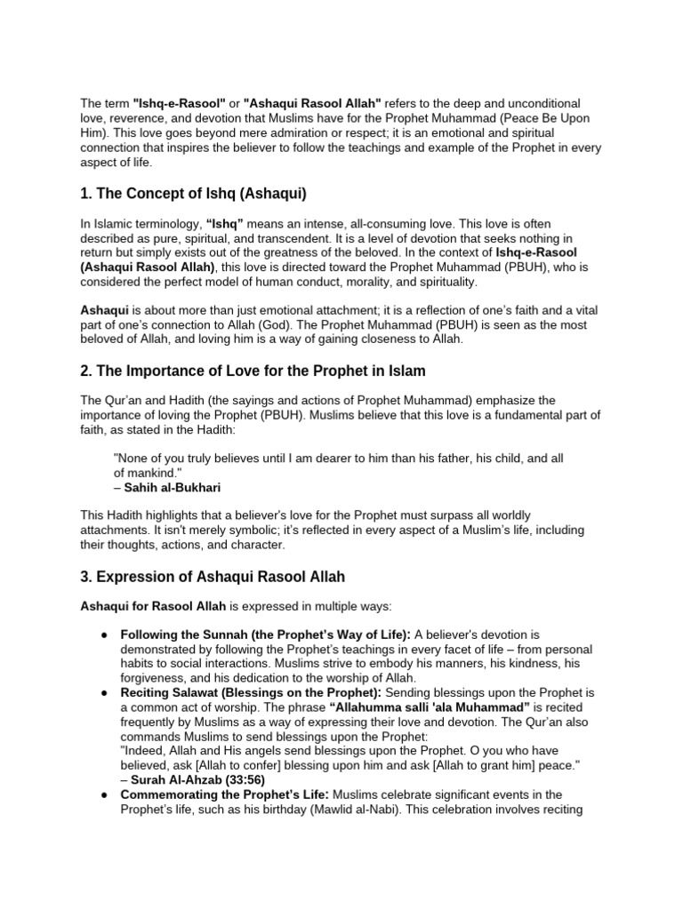 Untitled Document | PDF | Muhammad | Religion & Spirituality