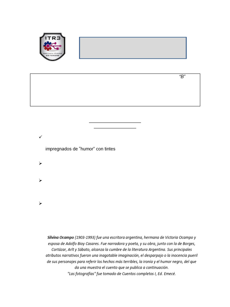 CLASE 3, 6TO B. | PDF