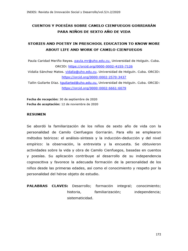 tbreyes,+Cuentos+y+poesías+sobre+camilo | PDF