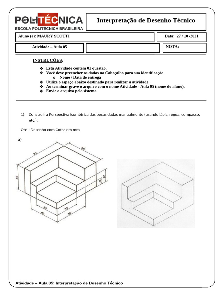 Atividade - Aula 5 | PDF