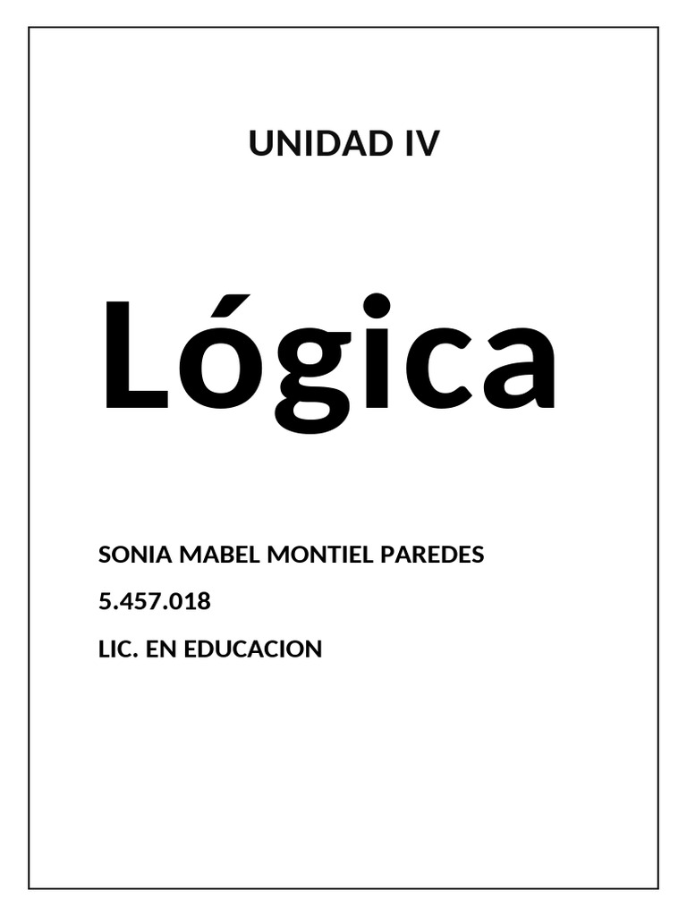 UNIDAD IV para entregar | PDF