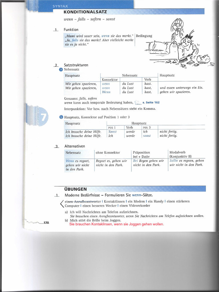 Konditionalsatz | PDF