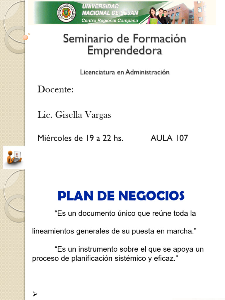 Sfe Clase 9 - Plan de Negocios | PDF