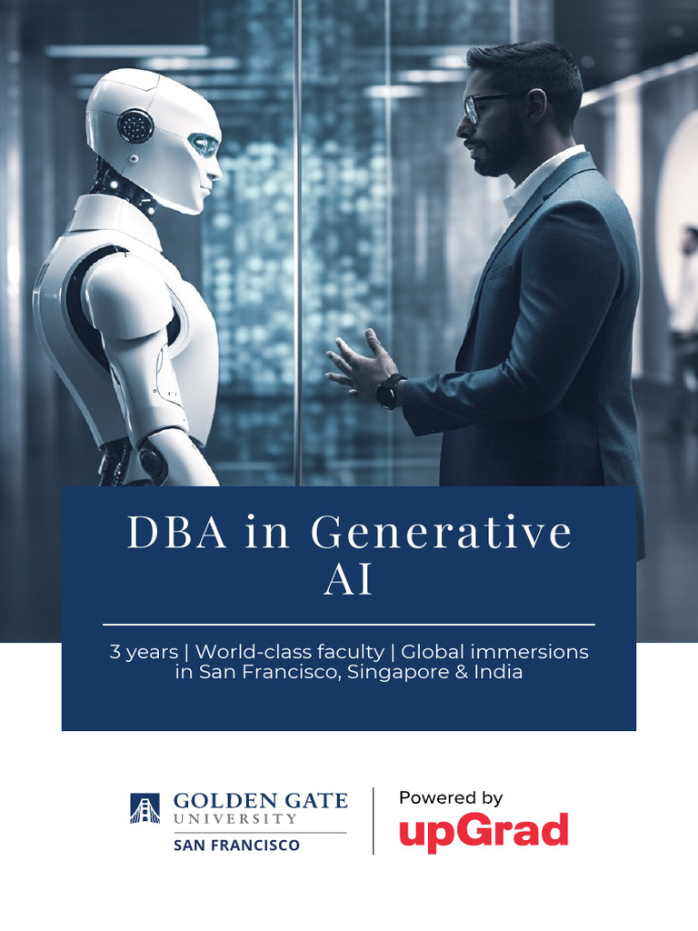 DBA Gen AI Brochure | PDF