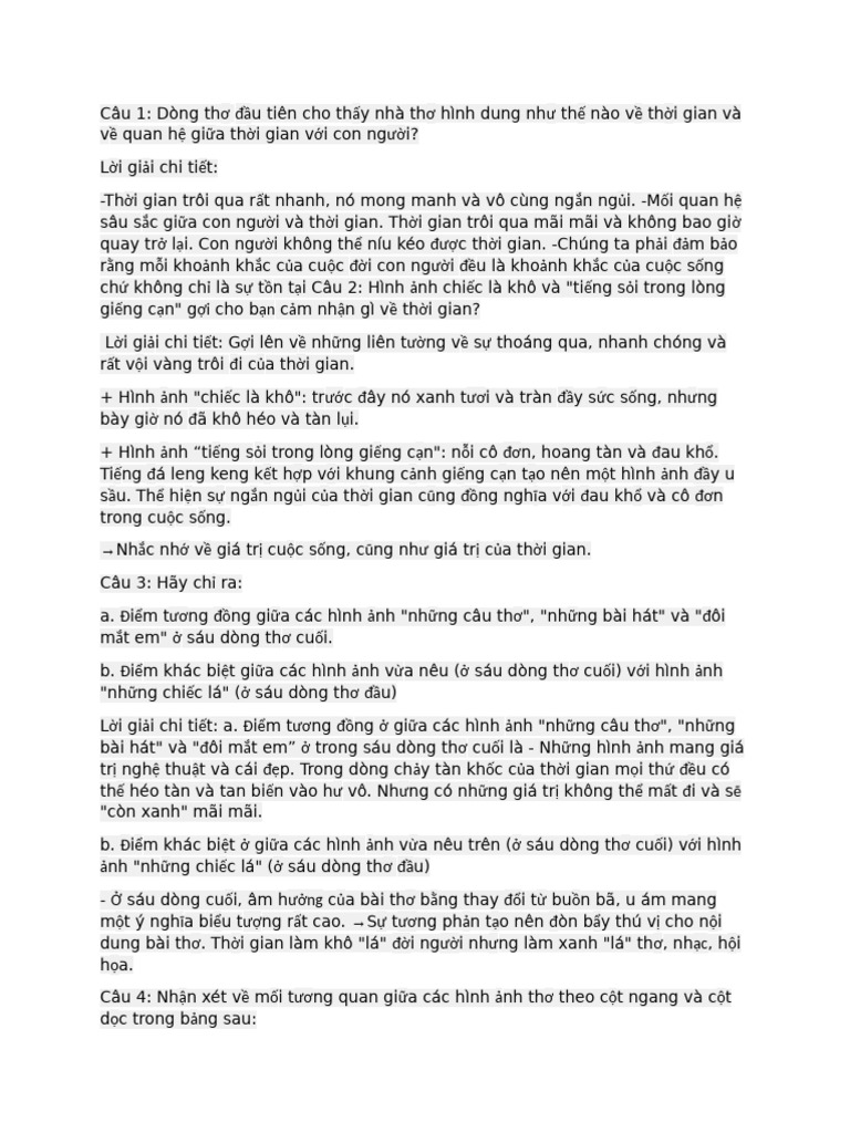 TH I Gian Văn Cao | PDF