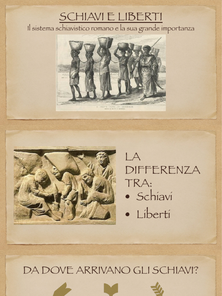 Schiavi e Liberti | PDF