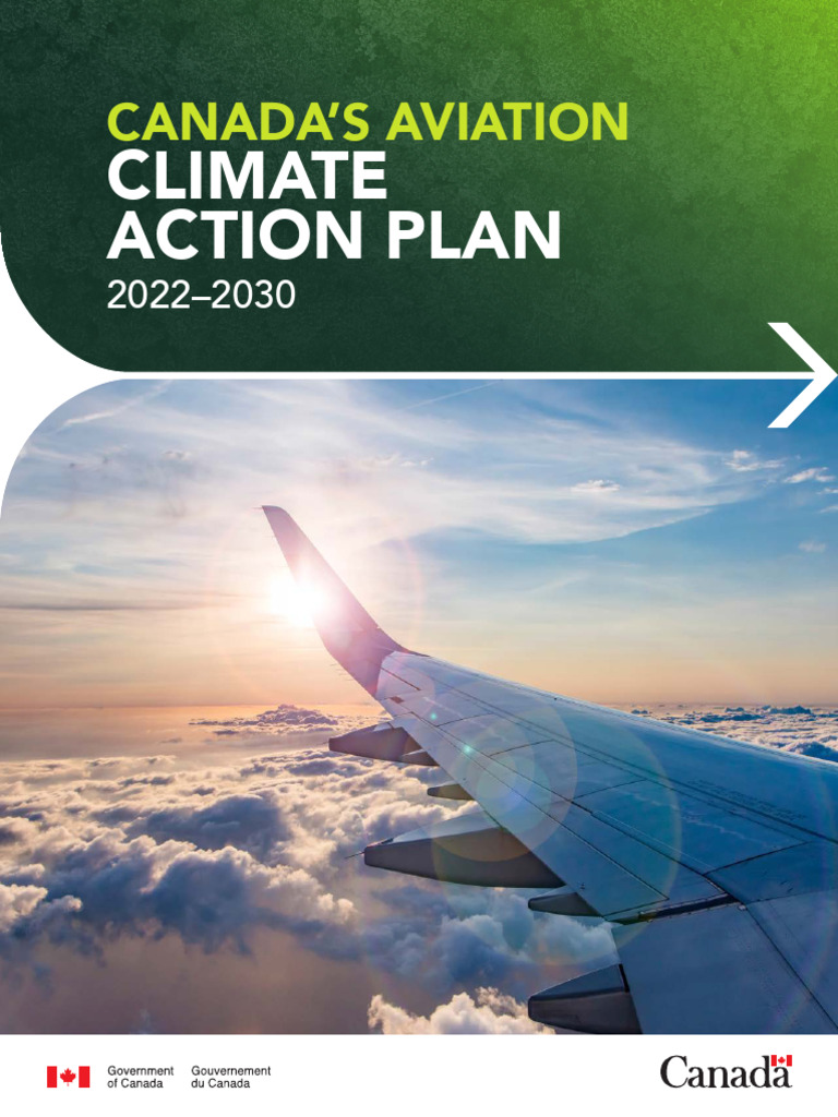 Canada Aviation Climate Action Plan 2022 2030 | PDF