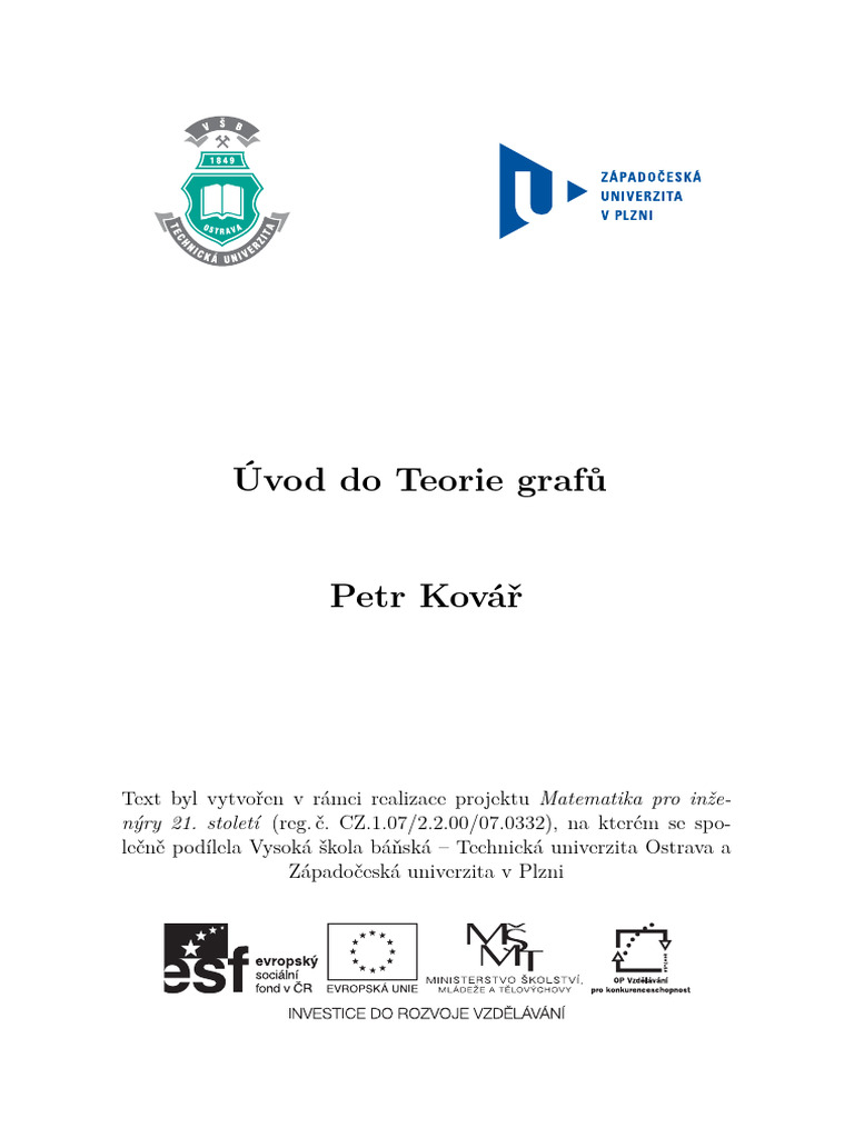 Uvod Do Teorie Grafu | PDF