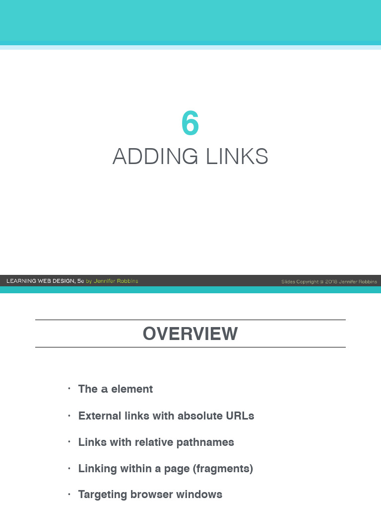 LWD Ch06 Links | PDF