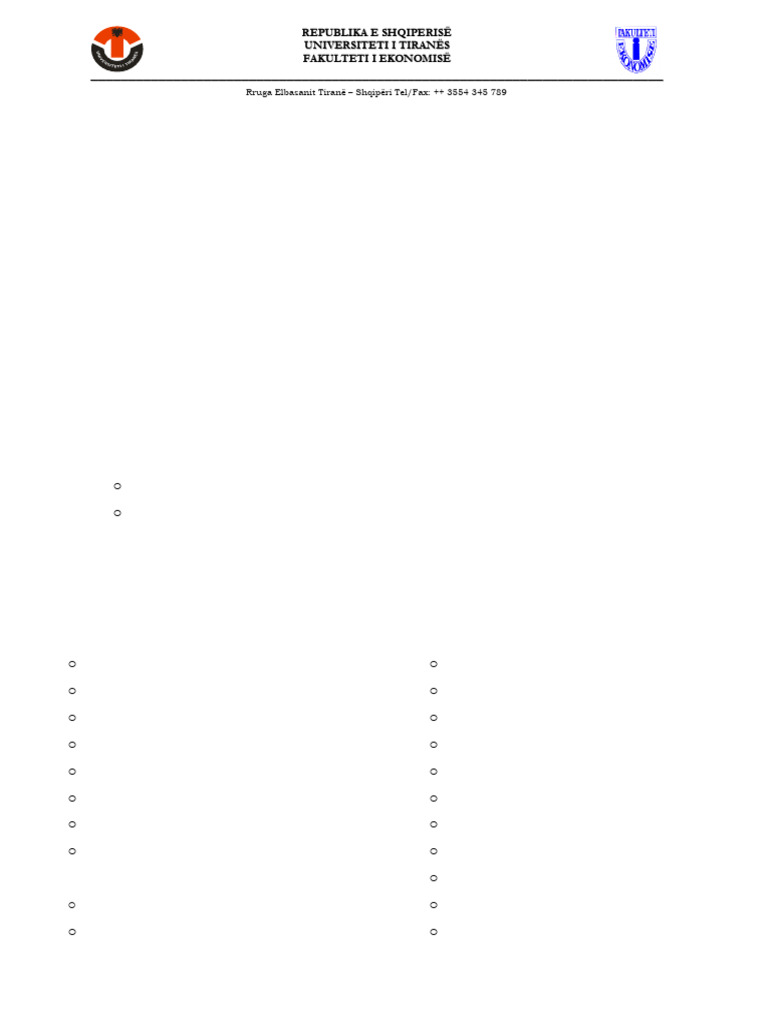 Formular Aplikimi Master 2023-2024 | PDF