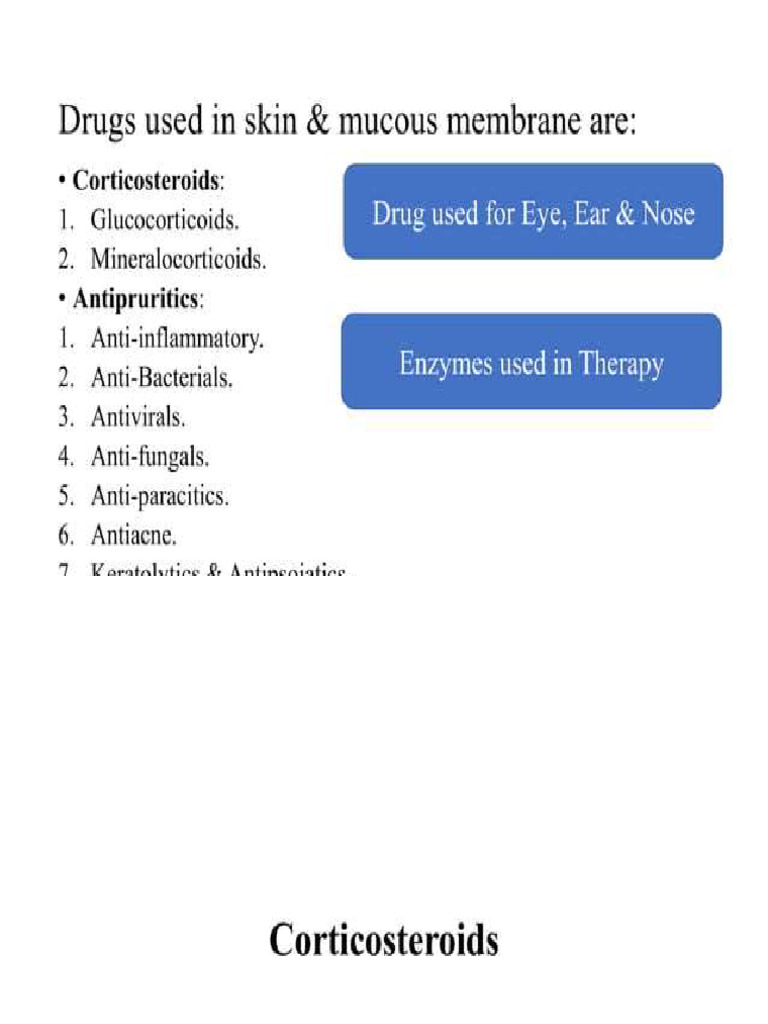 Skin and Mucous Membrane | PDF
